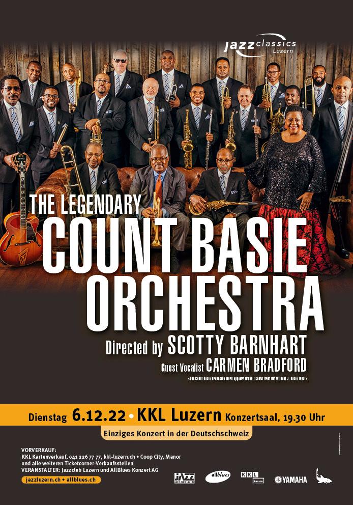 The Count Basie Orchestra - 6.12.2022, KKL Luzern