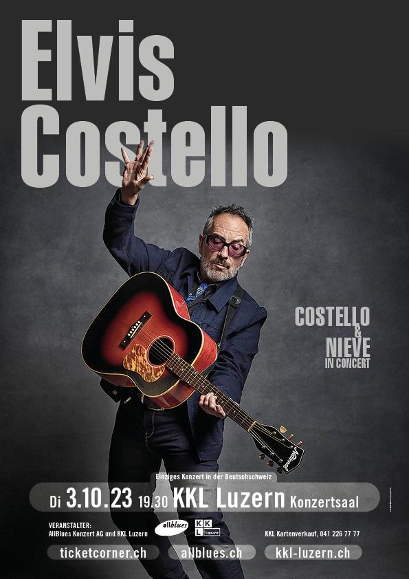 Elvis Costello & Steve Nieve - 03.10.2023 - KKL Luzern