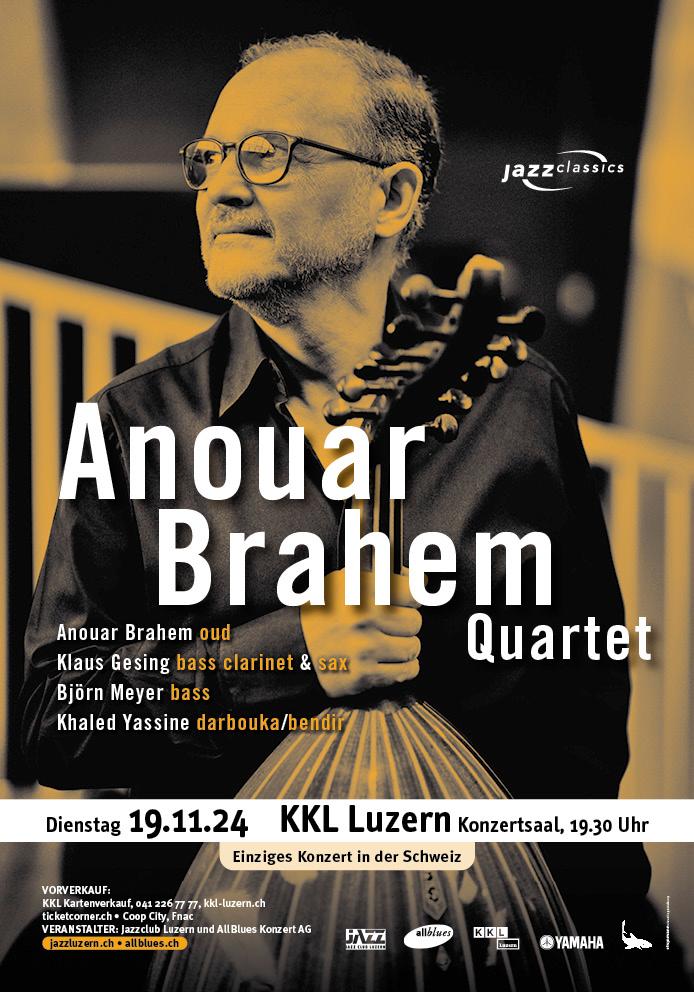 Anouar Brahem - 19.11.2024, KKL Luzern