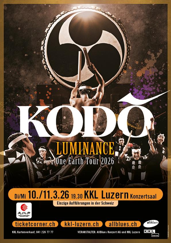 Kodo - 10.03.2026 - KKL Luzern, Konzertsaal