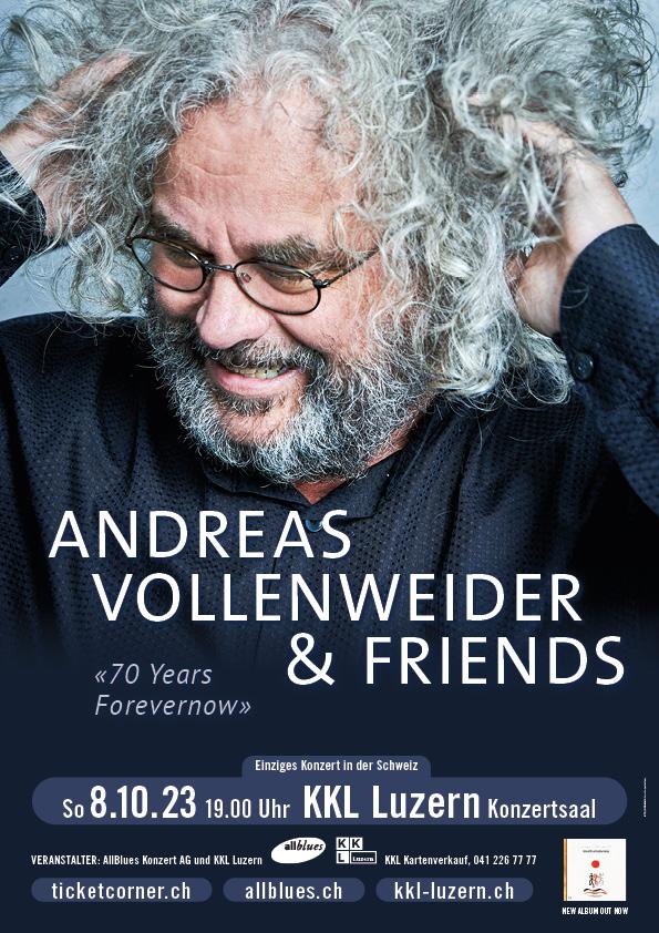 Andreas Vollenweider - 08.10.2023, KKL Luzern